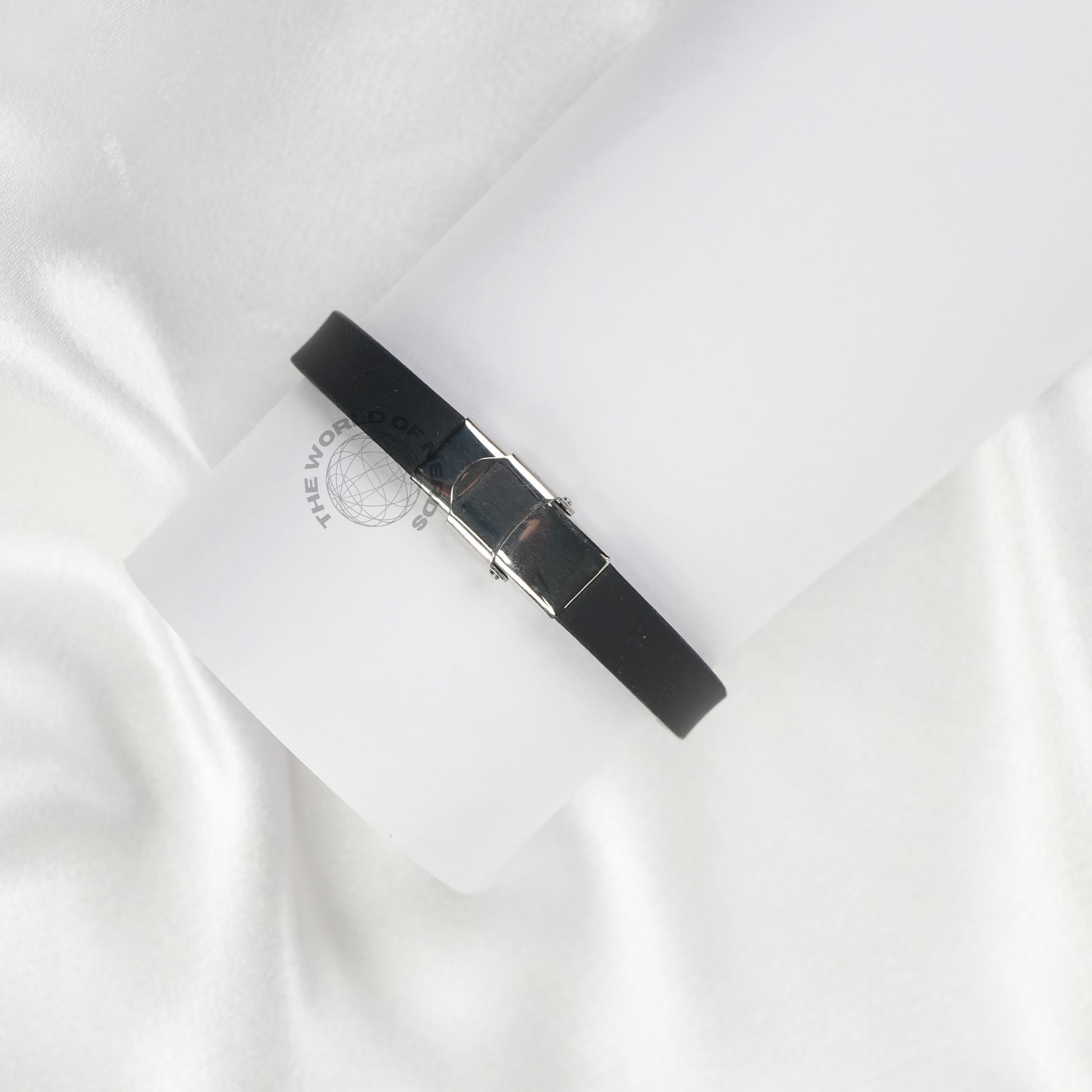 Black & Gold Stainless Steel Bracelet with Dual Bar Design Imported Fa ...