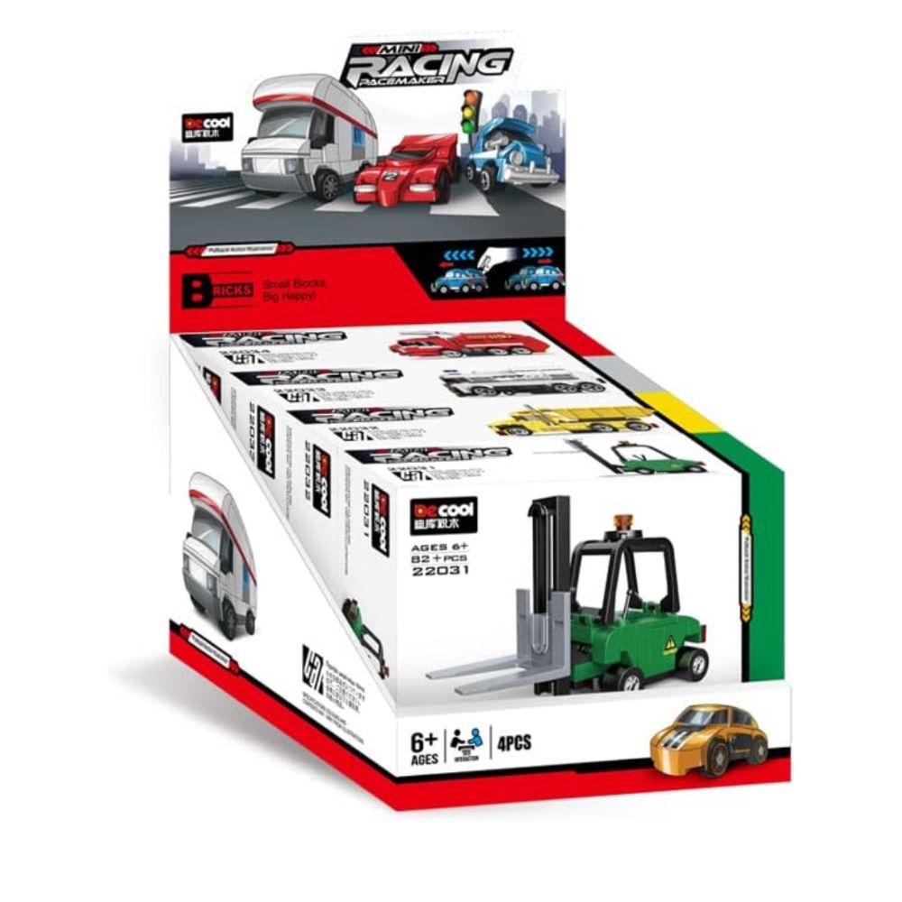 DECOOL MINI RACING PACEMAKER PULLBACK CASH CARRIER – The World Of Nerds
