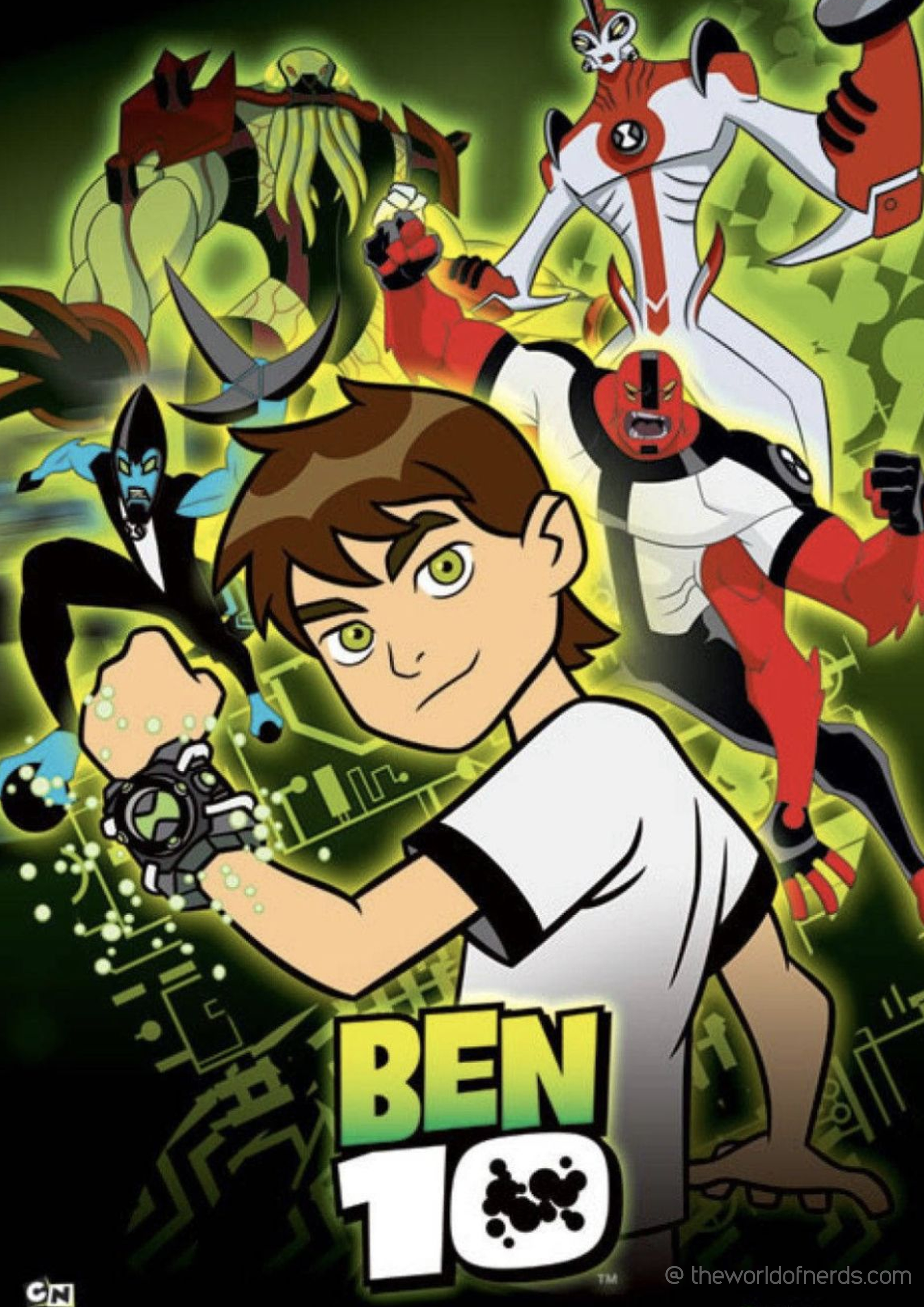 Ben 10 A3+ HD Cartoon Wall Poster - The World Of Nerds