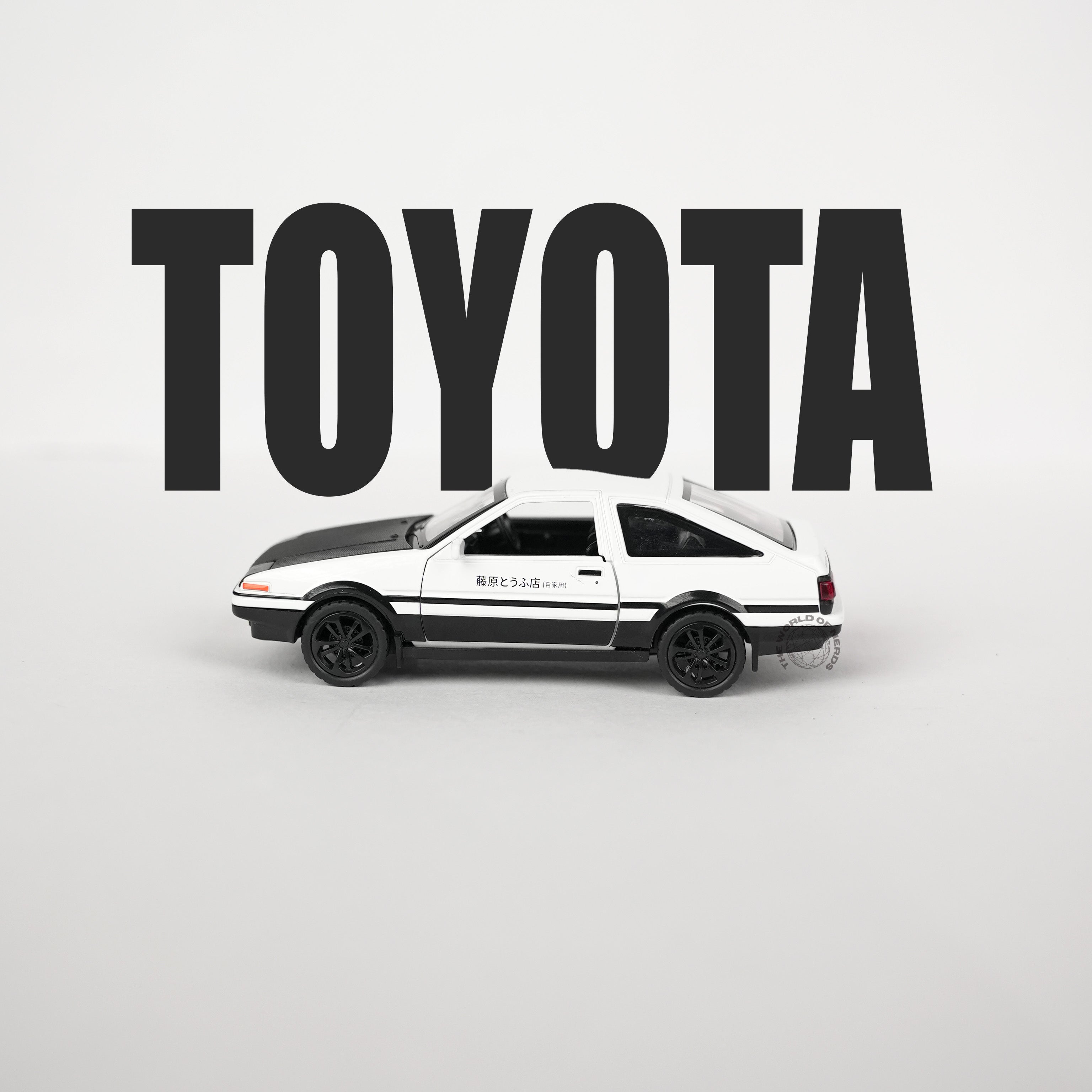 Toyota AE86 Trueno Model Car - 1:32 Scale Diecast - The World Of Nerds