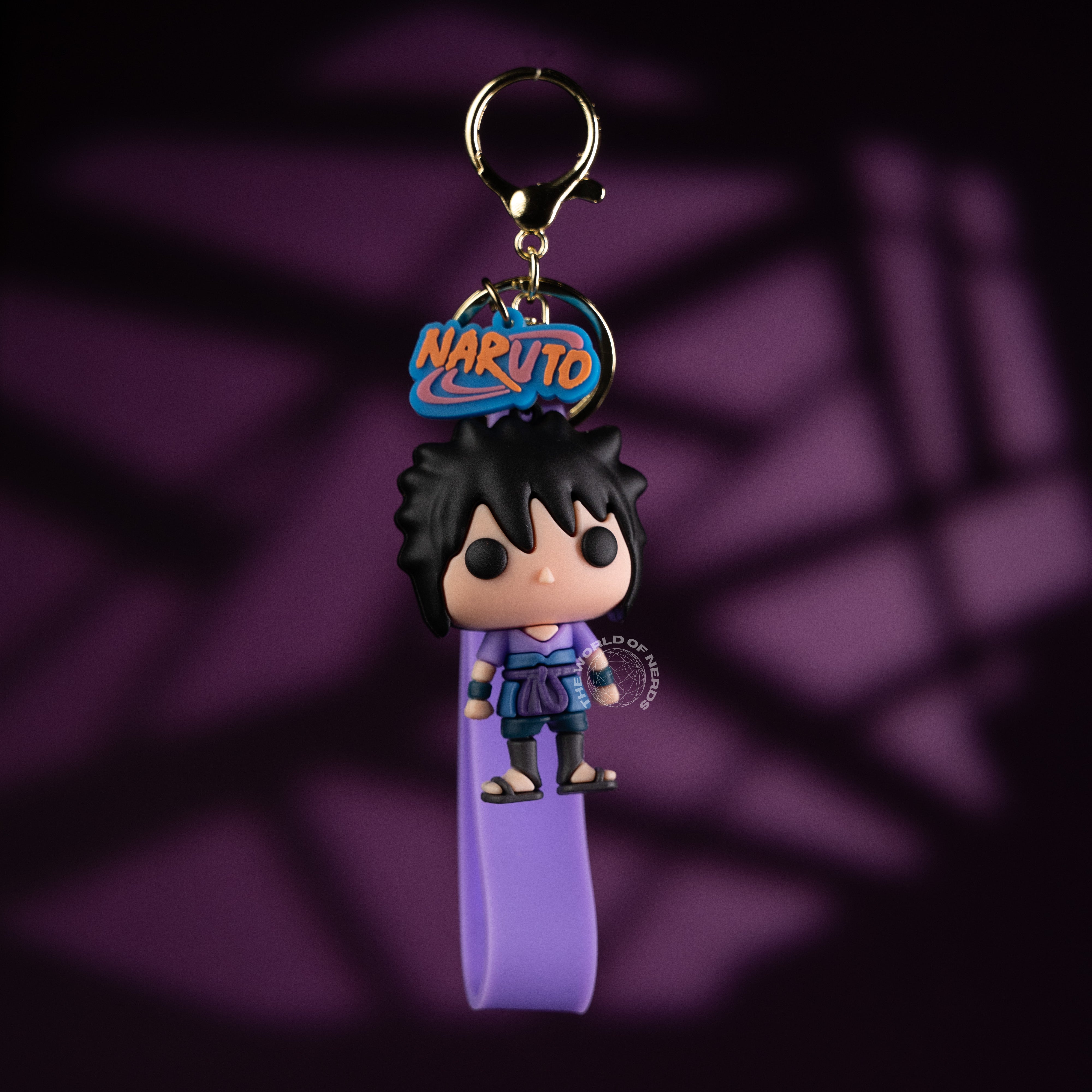 D1-SASUKE UCHIHA KEYCHAIN – The World Of Nerds
