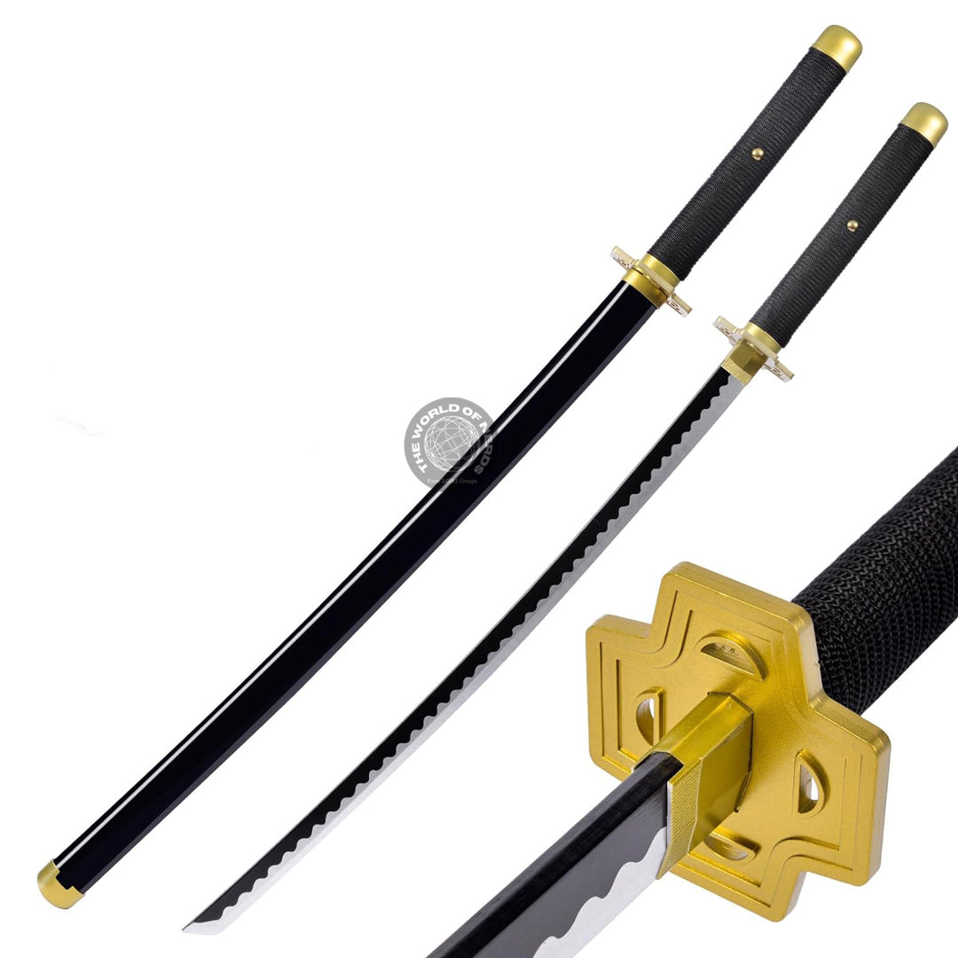 ZORO RORONOA-NICHIRIN WOODEN KATANA – The World Of Nerds