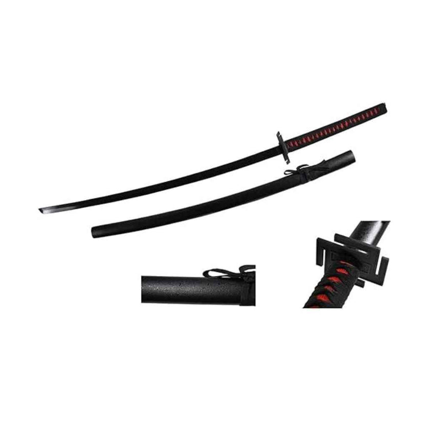 BLEACH BANKAI ZANGETSU KATANA - Authentic Wooden Replica for Collector ...