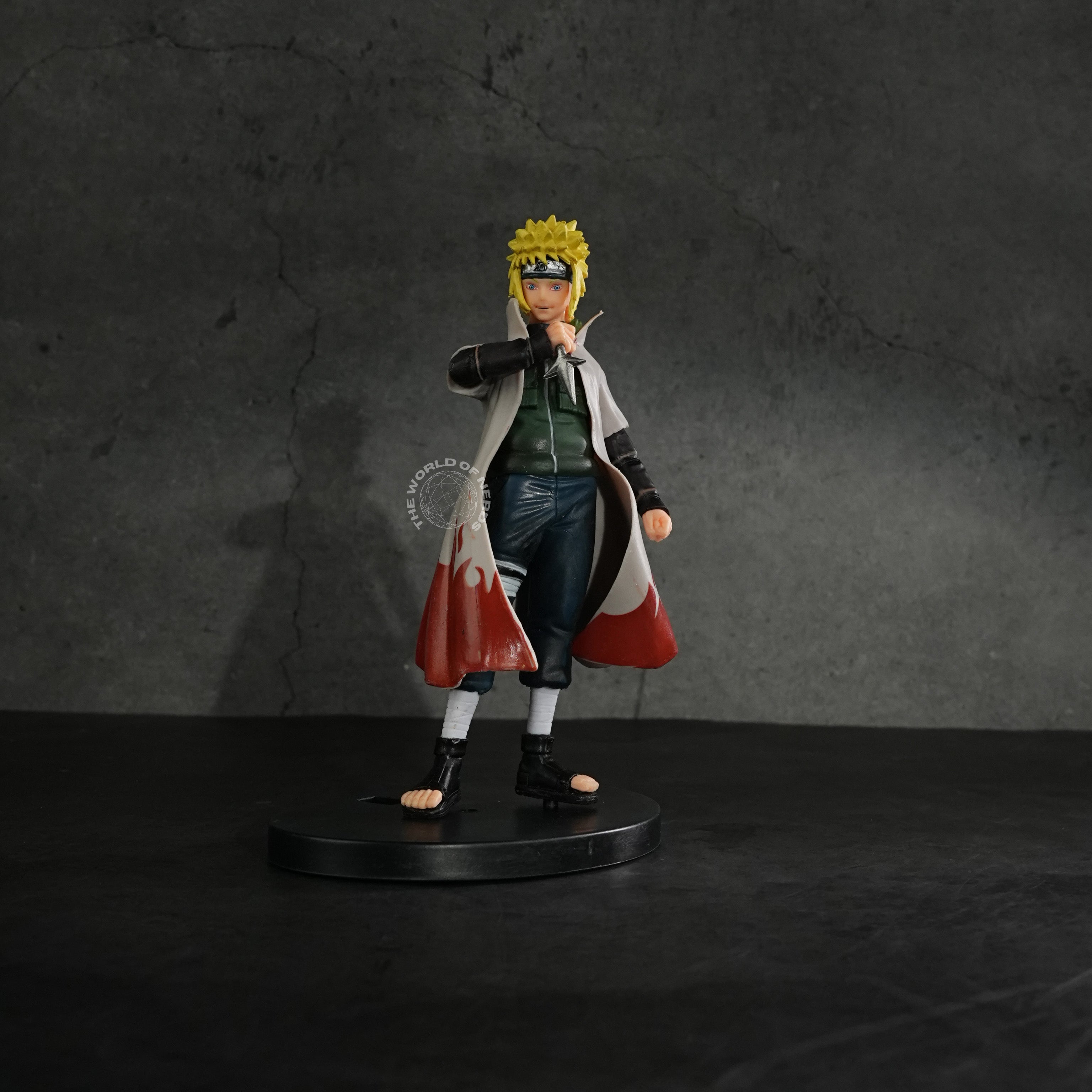 Minato Namikaze Figure with Hokage Cloak – The World Of Nerds
