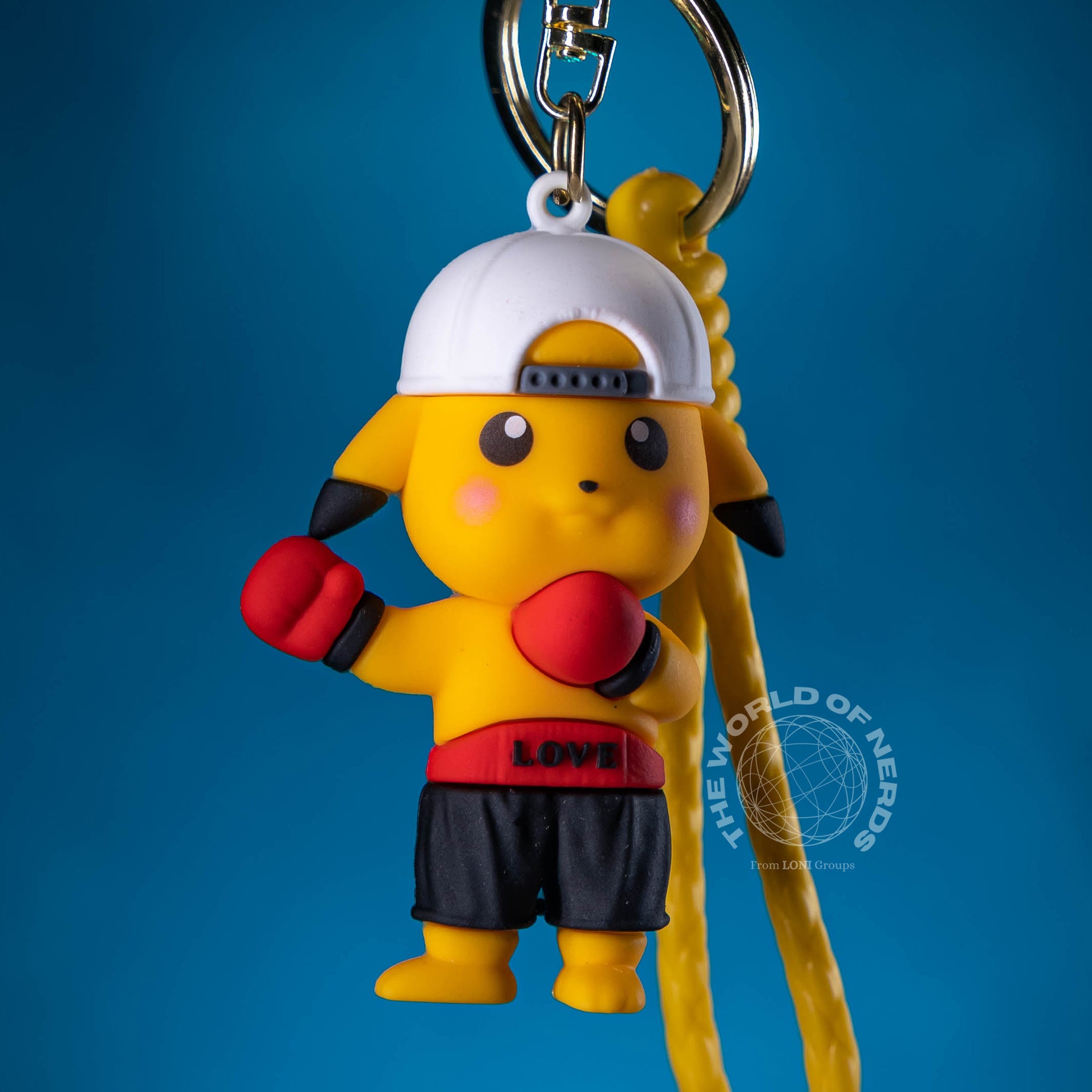 PIKACHU BOXING KEYCHAIN – The World Of Nerds