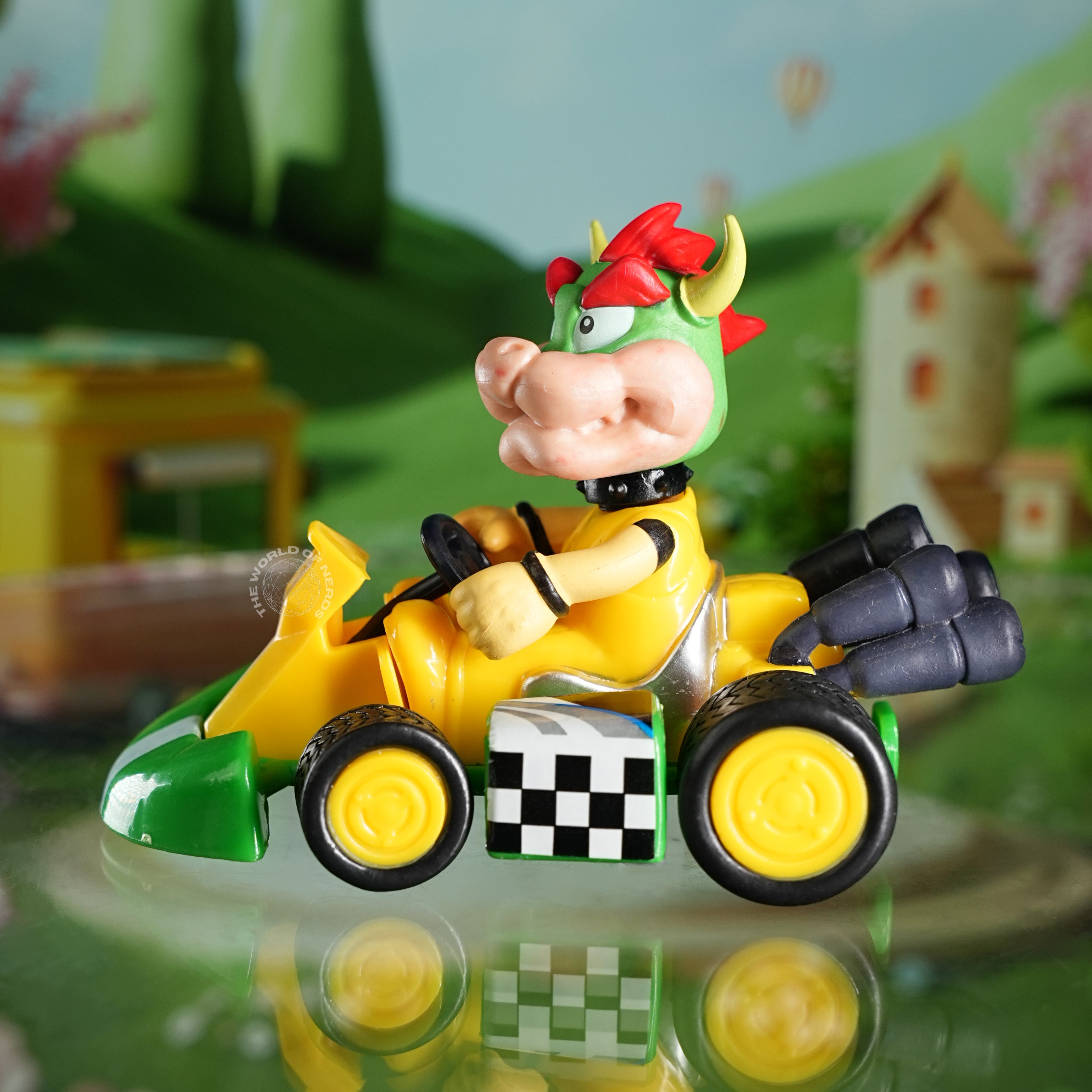Bowser Mario Kart Racer Figurine – The World Of Nerds