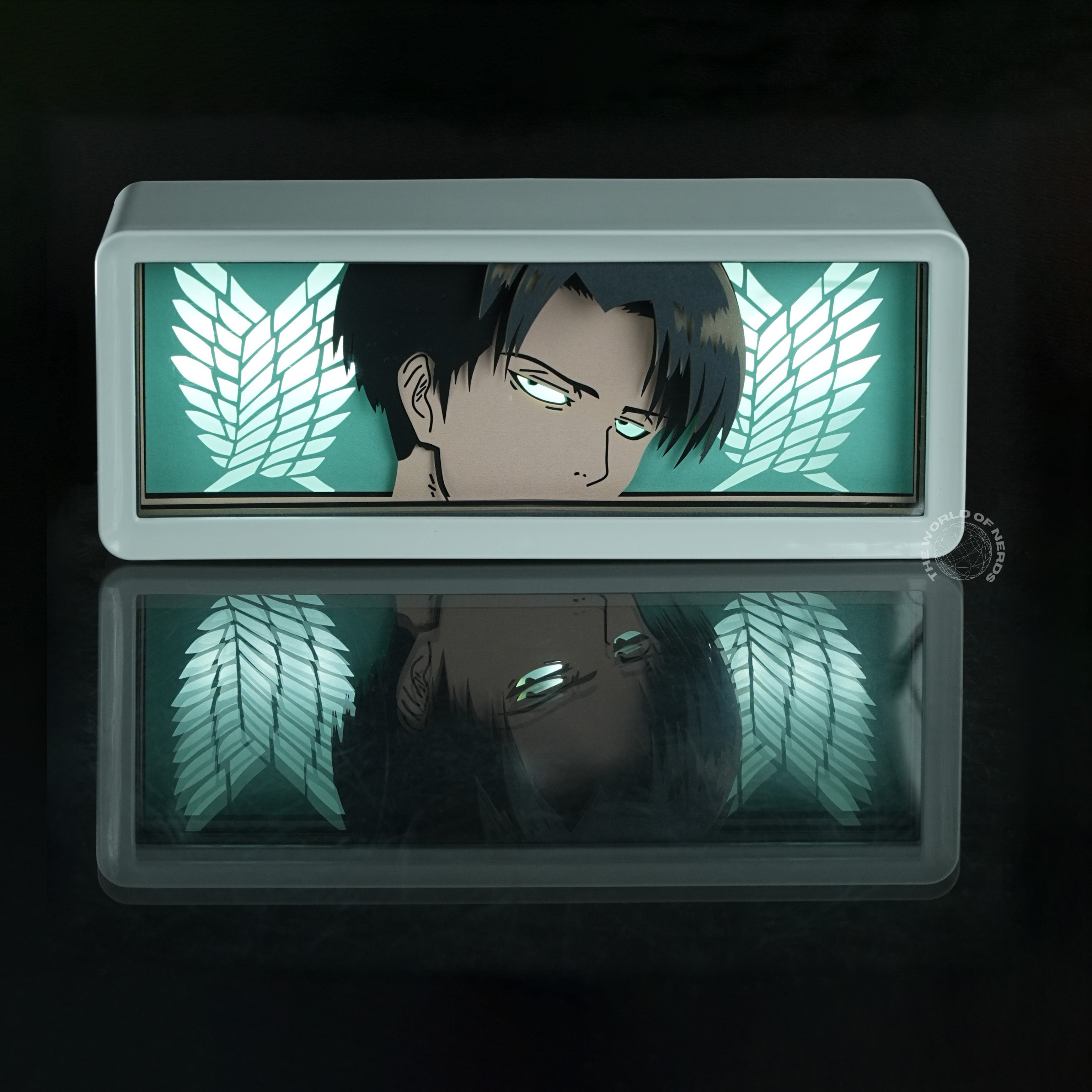 Levi Ackerman LED Shadow Box Light – The World Of Nerds