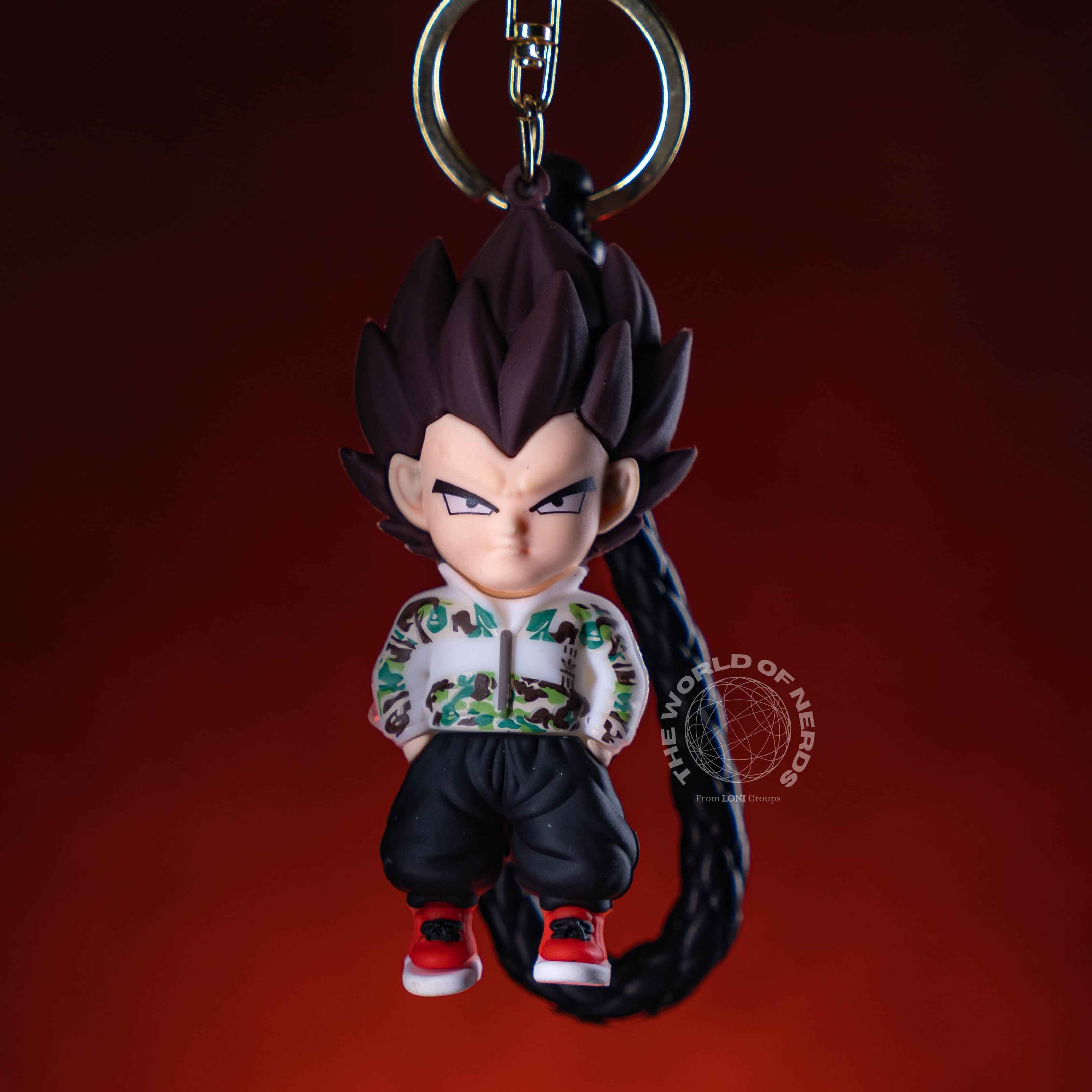 VEGETA IN HOODY KEYCHAIN – The World Of Nerds