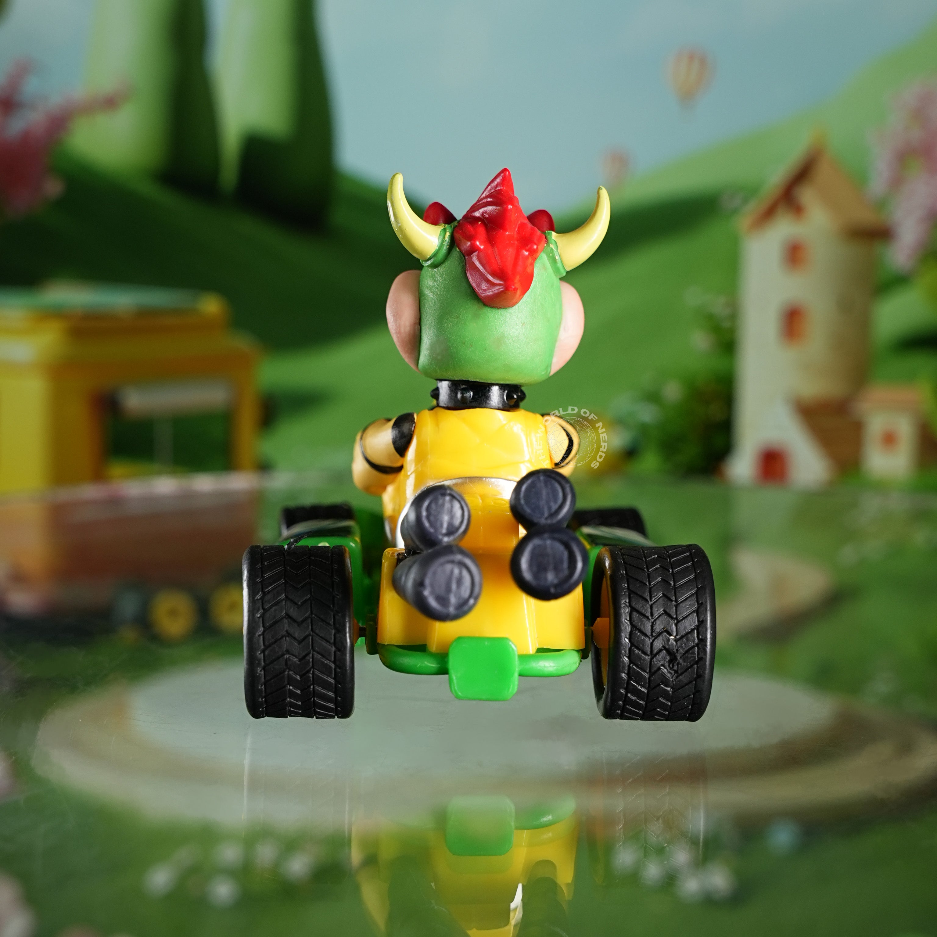 Bowser Mario Kart Racer Figurine – The World Of Nerds