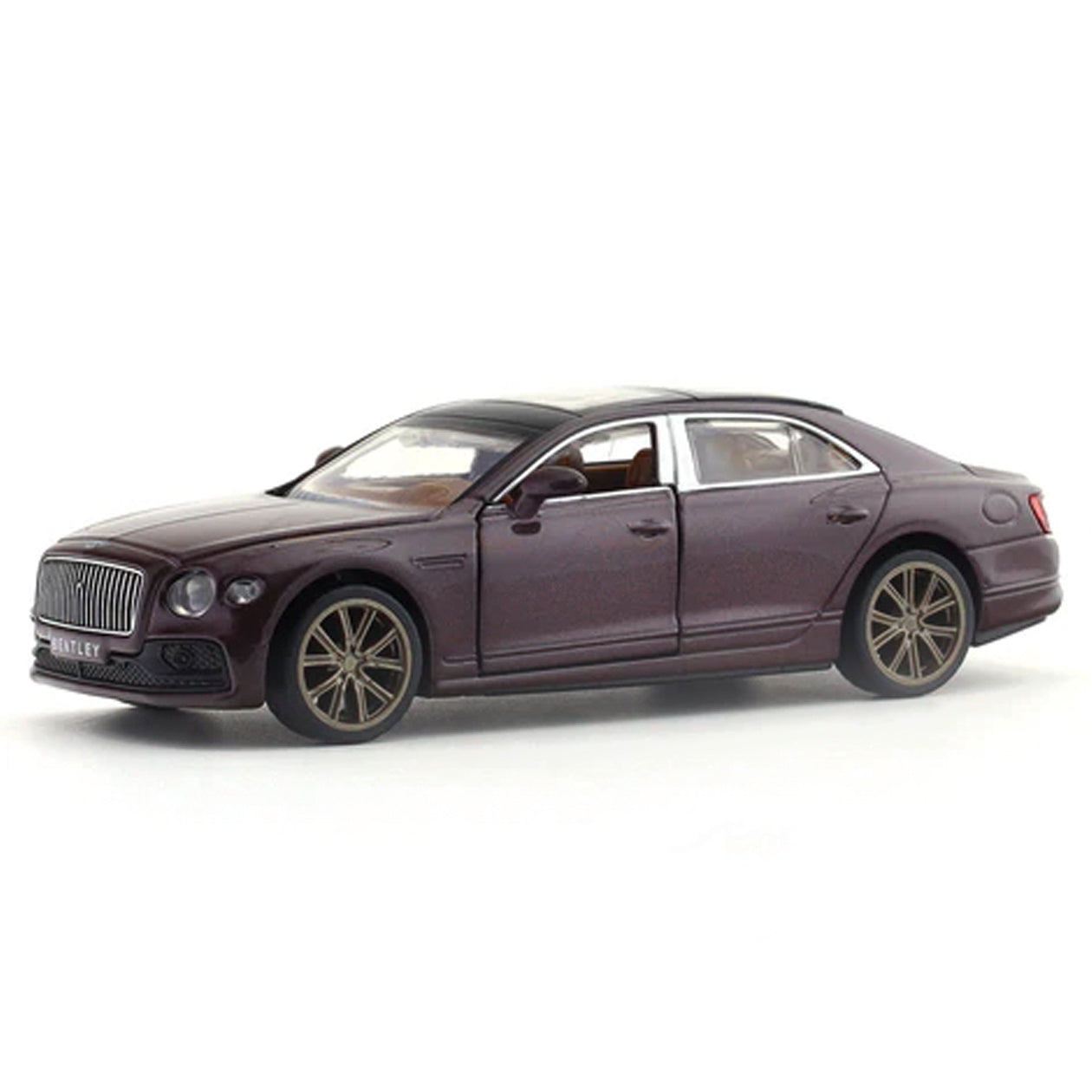 Bentley Flying Spur Hybrid Brown – MSZ Die-Cast Model Car – The World ...