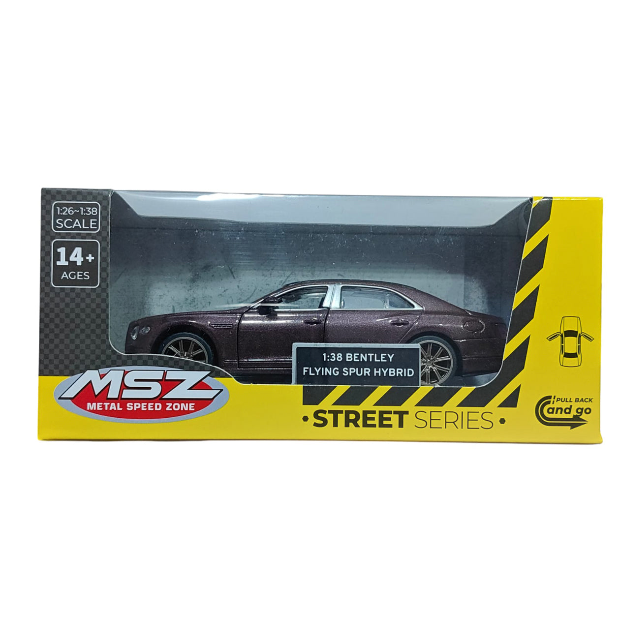 Bentley Flying Spur Hybrid Brown – MSZ Die-Cast Model Car – The World ...
