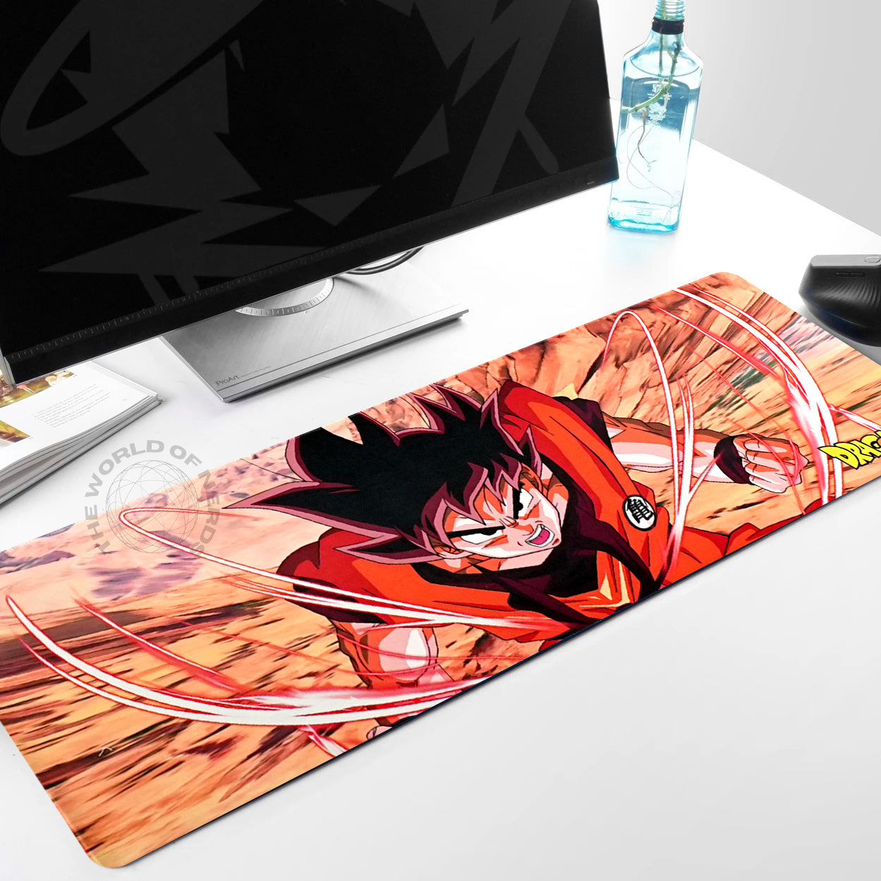 SON GOKU KEYBOARD + MOUSE PAD XXL – The World Of Nerds