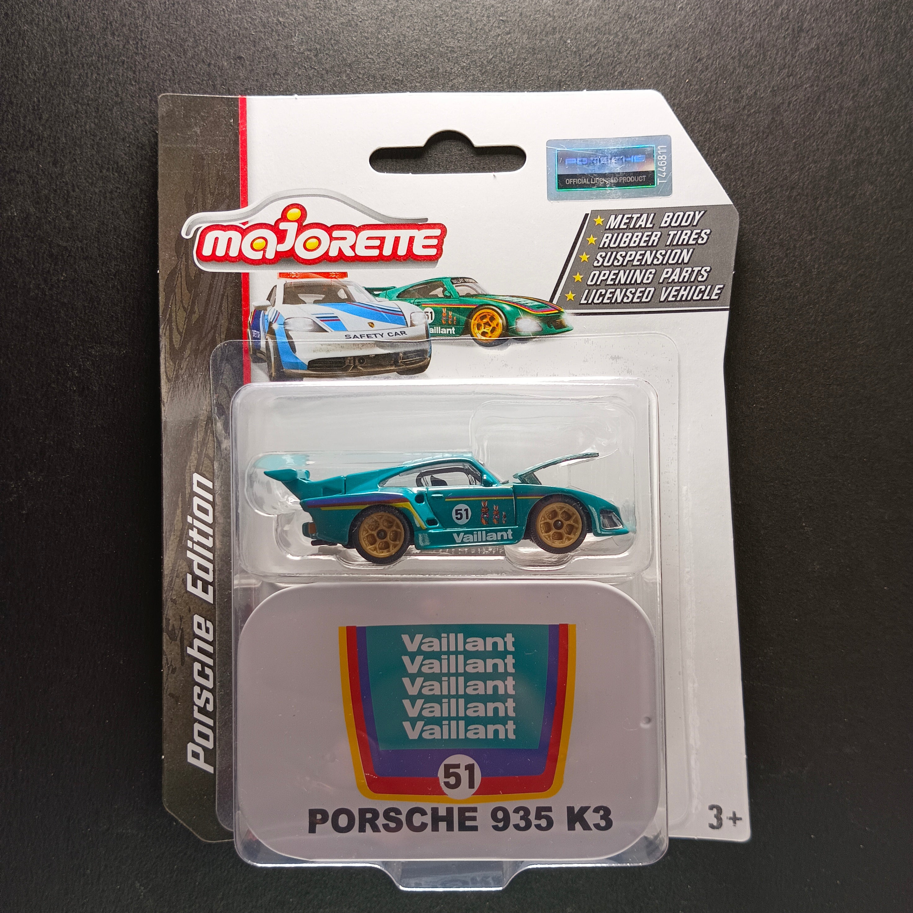 MAJORETTE PORSCHE EDITION PORSCHE 935 K3 VAILLANT – The World Of Nerds