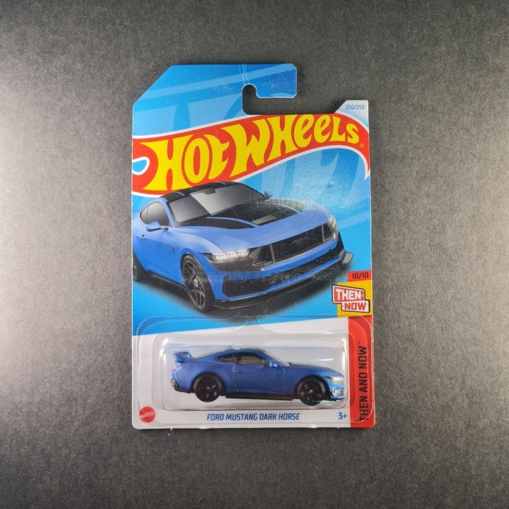 Hot Wheels Ford Mustang Dark Horse - Collector's Edition Diecast Model ...
