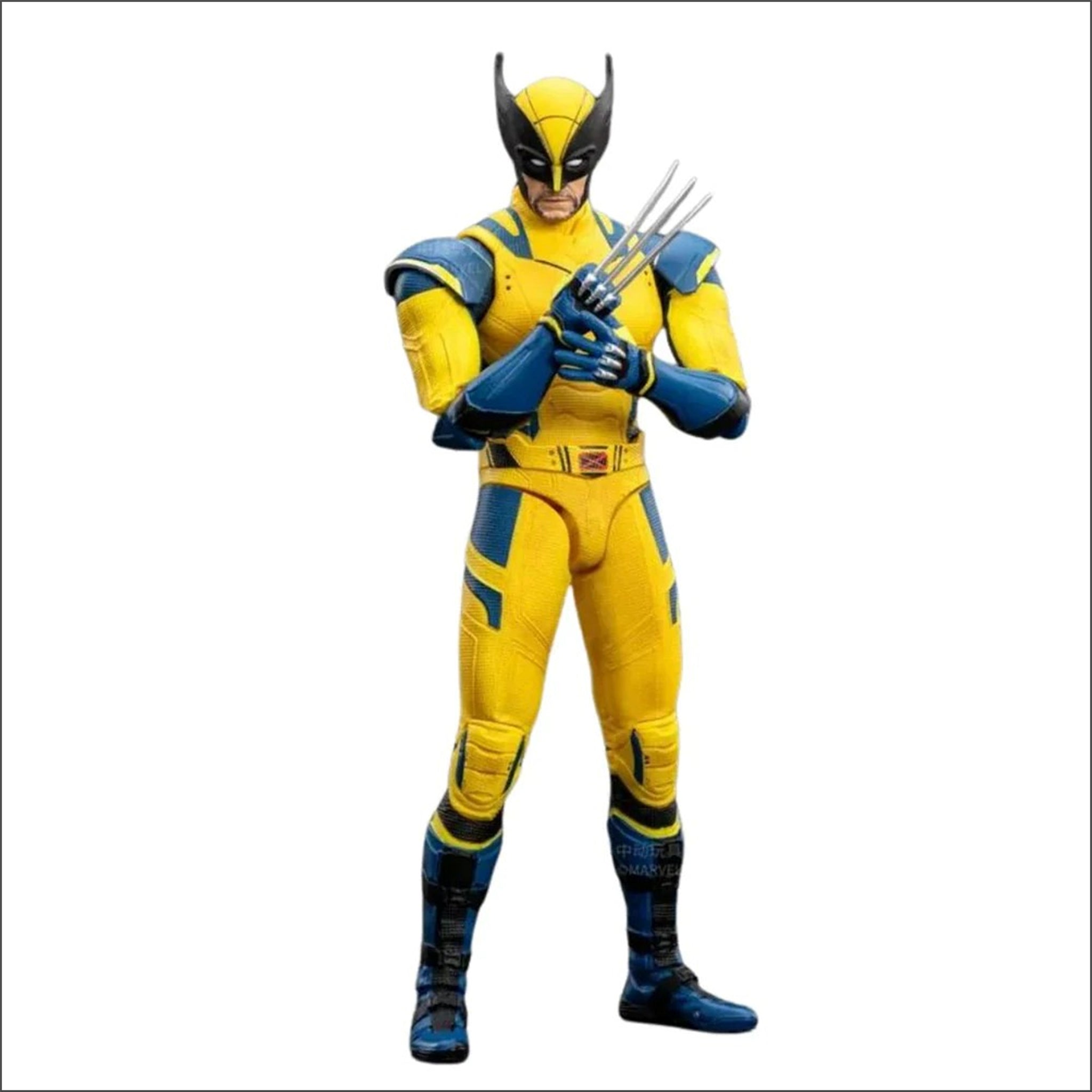 ZD toys Marvel Wolverine Action Figure in Classic Yellow & Blue Suit ...